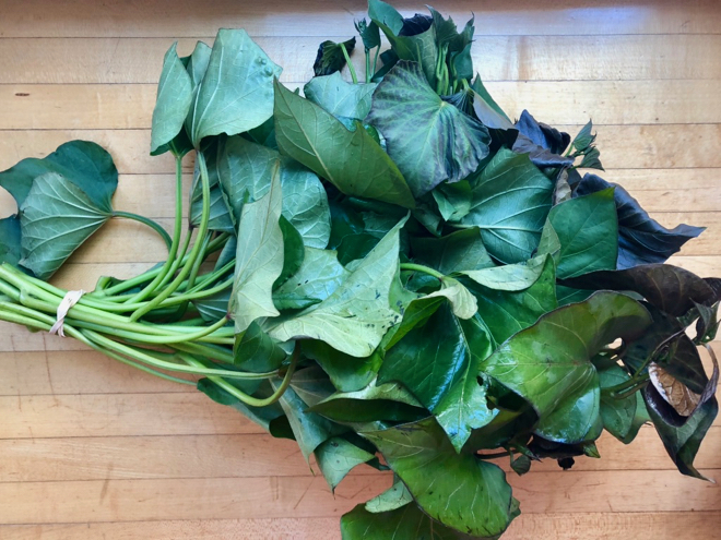 Sweet Potato Greens Archives | Cook With What You Have